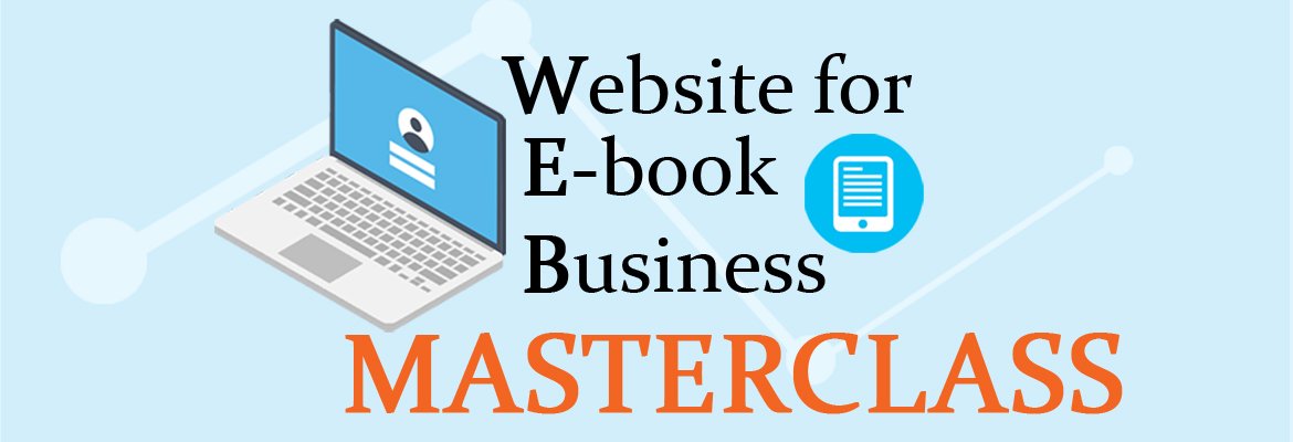 Website for E-book Business Masterclass – Digital Masters Academy