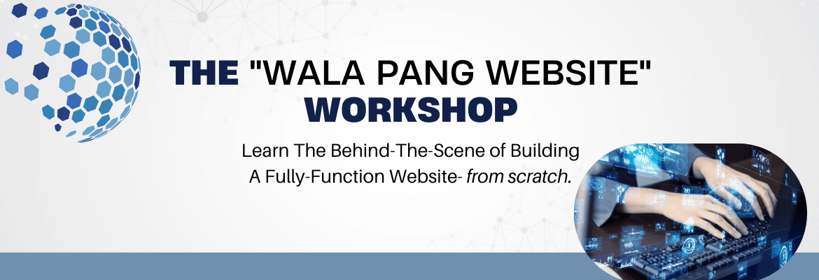 The “Wala Pang Website” Workshop – Digital Masters Academy
